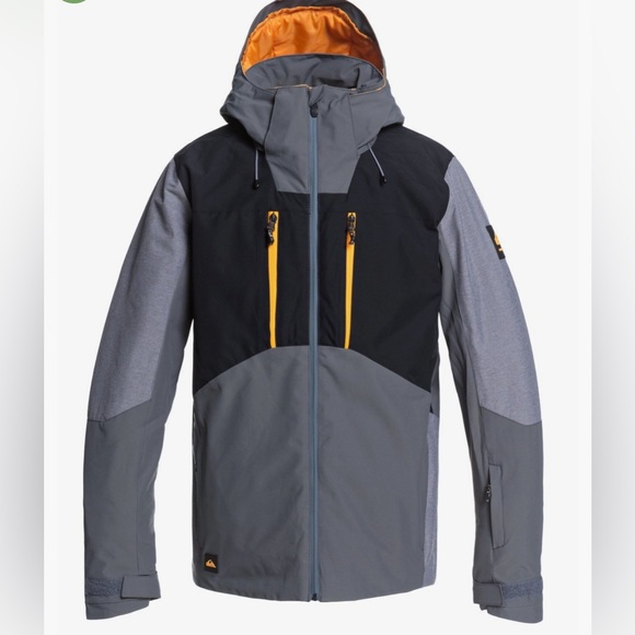 Quiksilver | Jackets & Coats | Quiksilver Mission Block Jacket Mens Xs ...